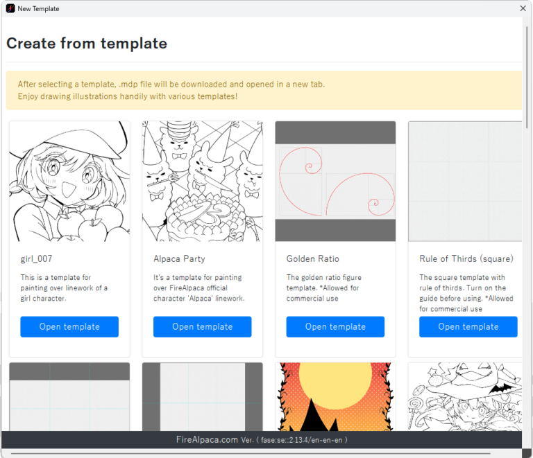 File | FireAlpaca Manual