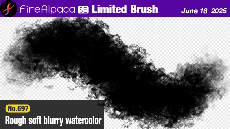 Added ‘Rough soft blurry watercolor’ Brush! [limited brush ...